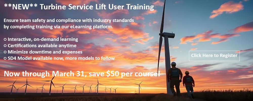 Wind Turbine Access Systems, Equipment by Power Climber Wind